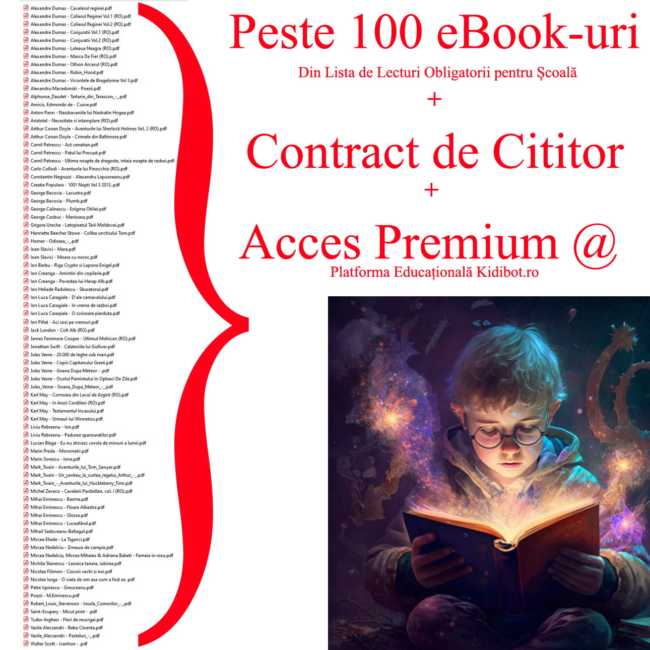 Secretele Cititului: 22 Povești + 80 e-Bookuri de Literatură Clasică ...